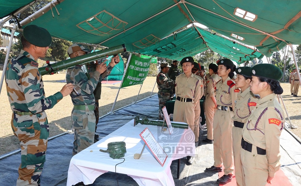 23 ASSAM RIFLES ORGANIZES WEAPONS DISPLAY FOR NCC CADETS | DIPR Nagaland-Department of ...